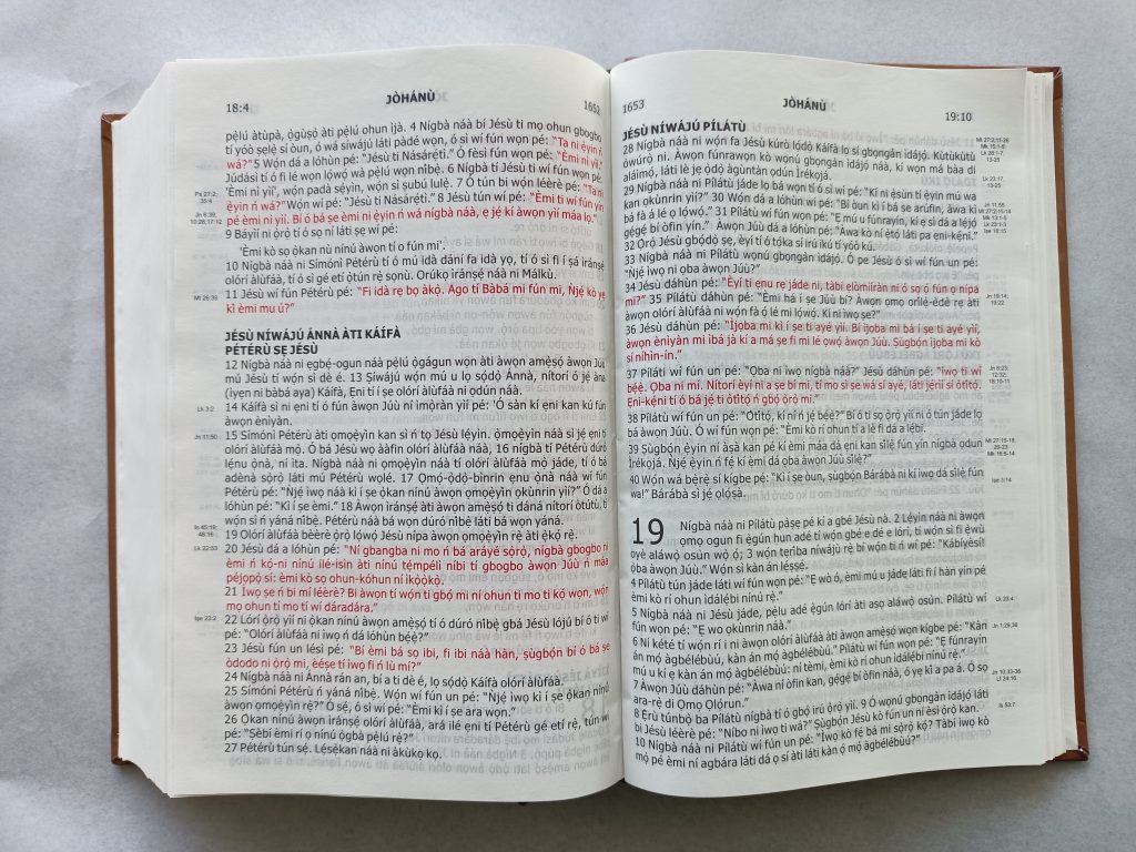 Claret Media House Lagos Publishes Yoruba Bible - Claretian Missionaries